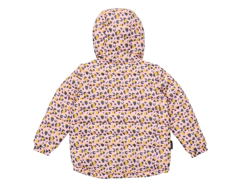 Snapper Rock 2 in 1 Puffer Jacket & Vest - Leopards | Ten Little ...