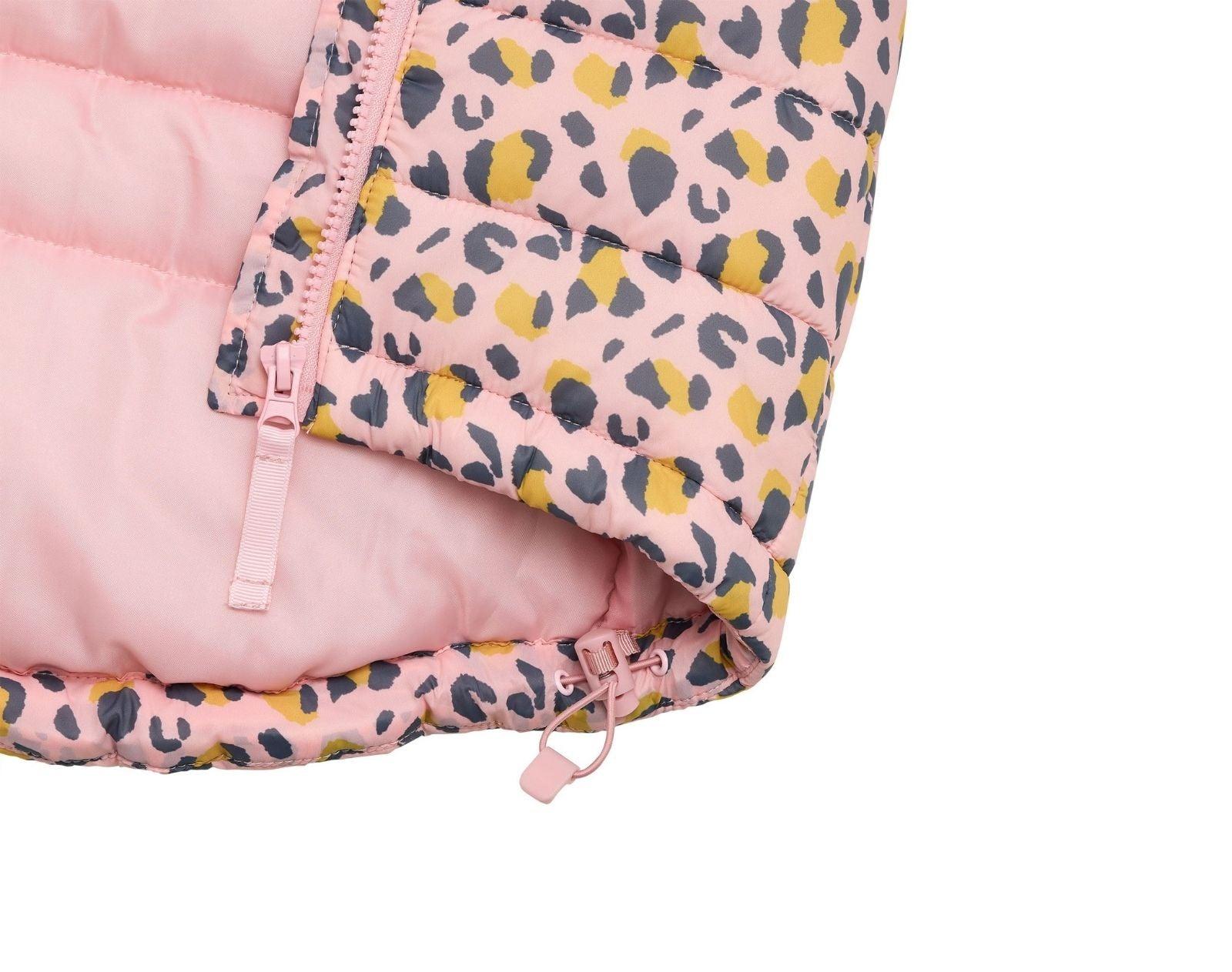 Snapper Rock 2 in 1 Puffer Jacket & Vest - Leopards | Ten Little ...