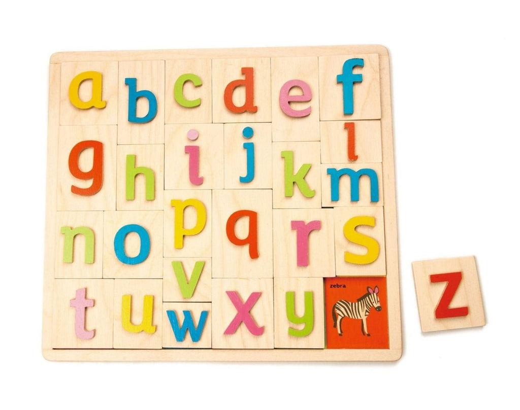 Tender Leaf Alphabet Tray | Ten Little Toddler & Kids' Toys
