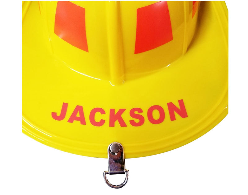 Yellow Firefighter Helmet