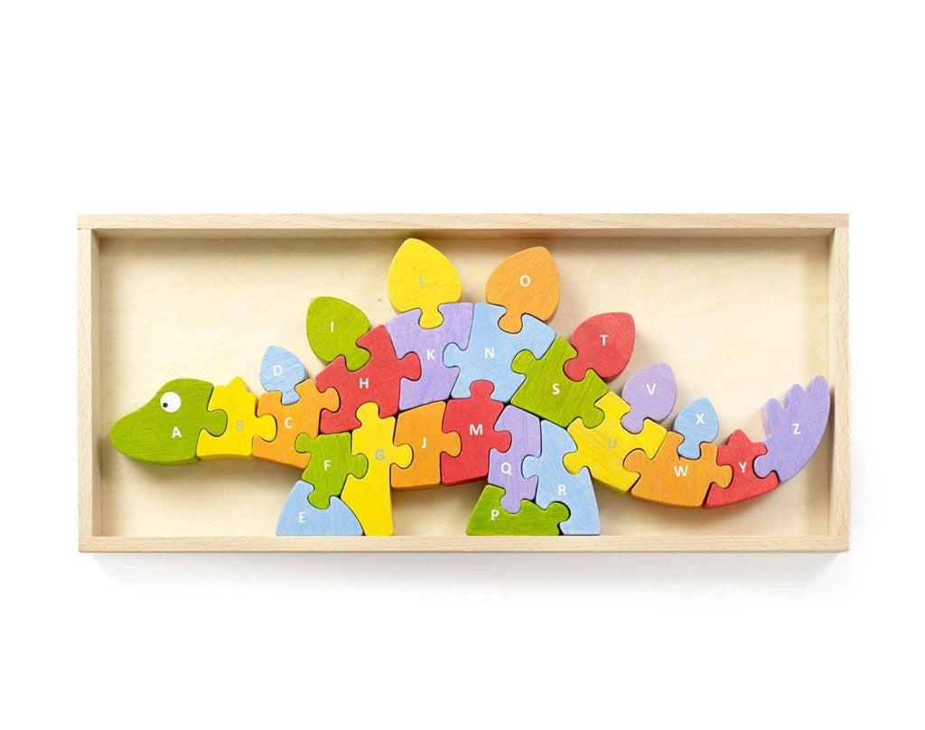 BeginAgain Dinosaur A to Z Puzzle | Ten Little Baby and Kids’ Toys