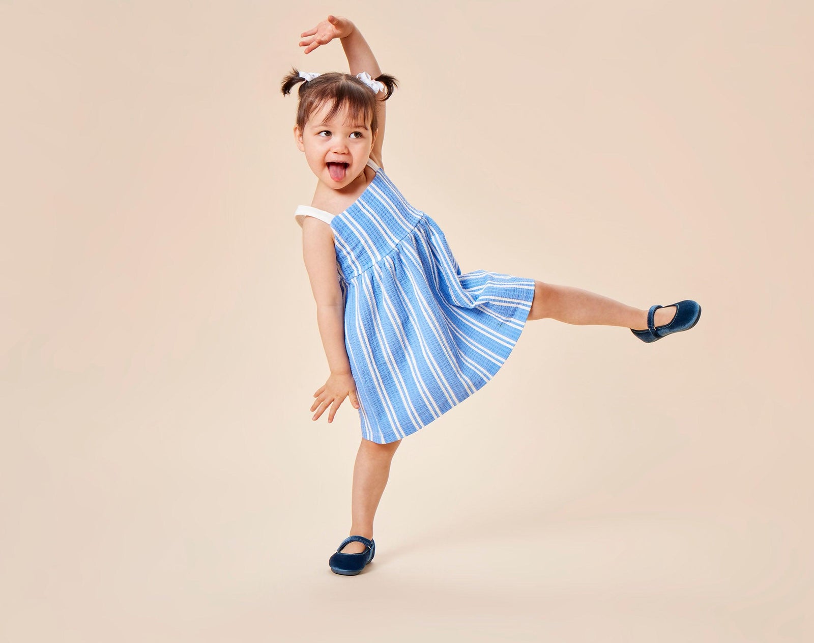 Velvet Ballet Flats for Toddler & Kids | Ten Little