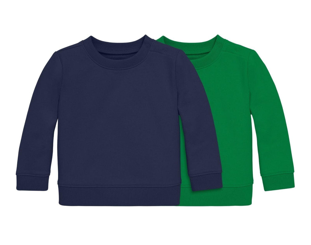 Primary Baby French Terry Sweatshirt - 2 Pack | Ten Little