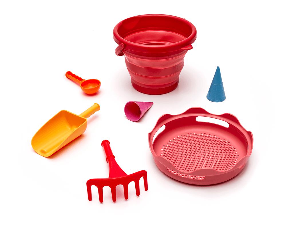 compacToys 7-in-1 Sand Toy Set | Ten Little Baby & Kids' Toys