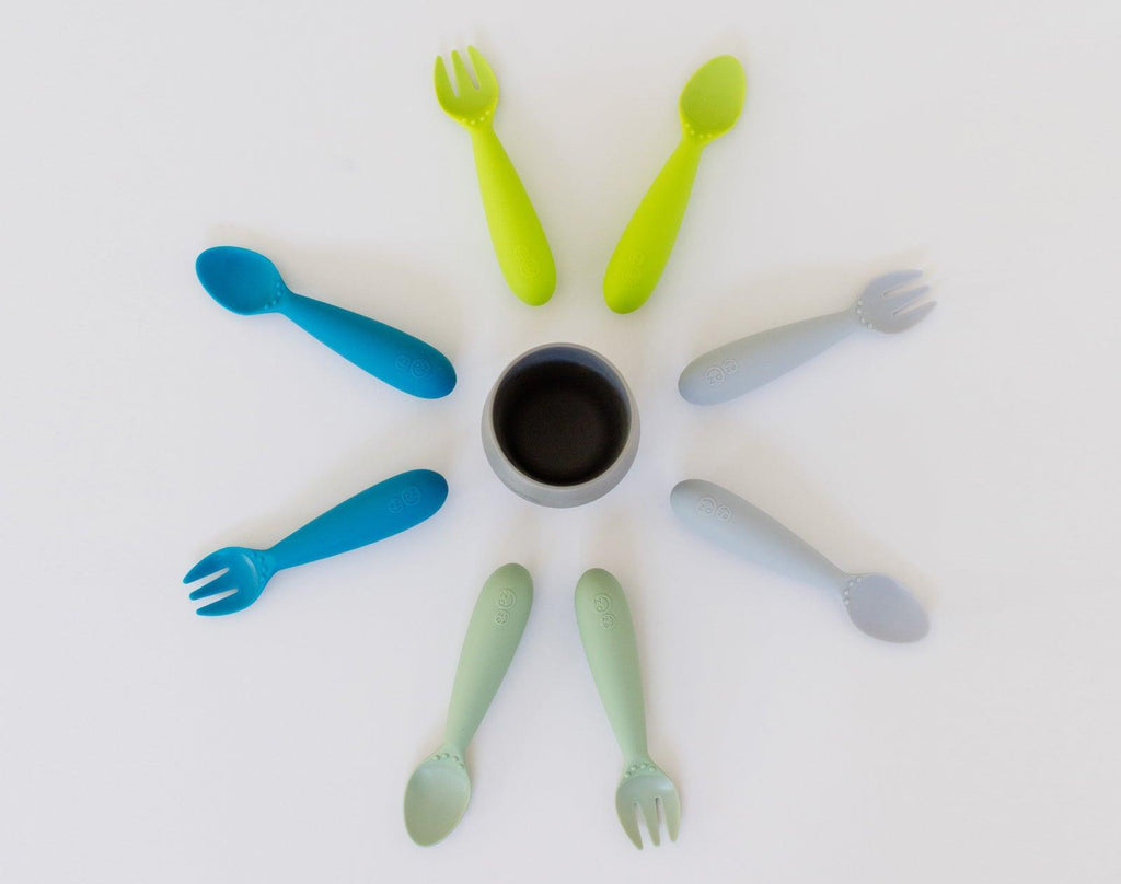 ezpz Mini Utensils | Ten Little Baby and Kids' Feeding